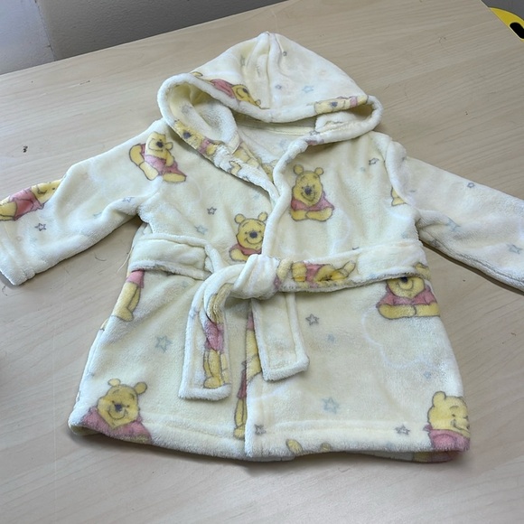 Disney | Bath, Skin & Hair | 9 M Winnie The Pooh Terrycloth Bath Robe ...